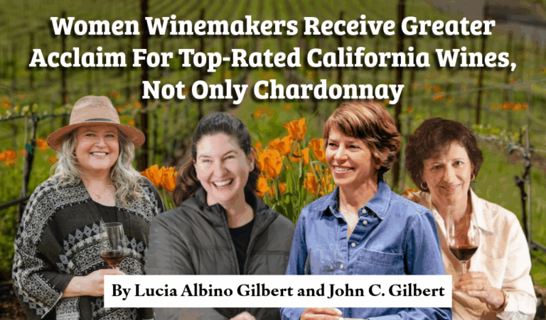 Women Winemakers Receive Greater Acclaim For Top-Rated California Wines ...