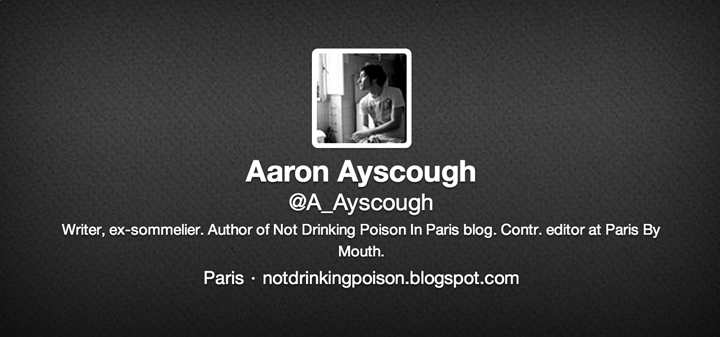 Twitter 25: Aaron Ayscough – Grape Collective